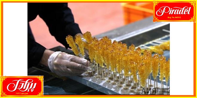 Iranian wood rock candy sticks for export - piradel rock candy