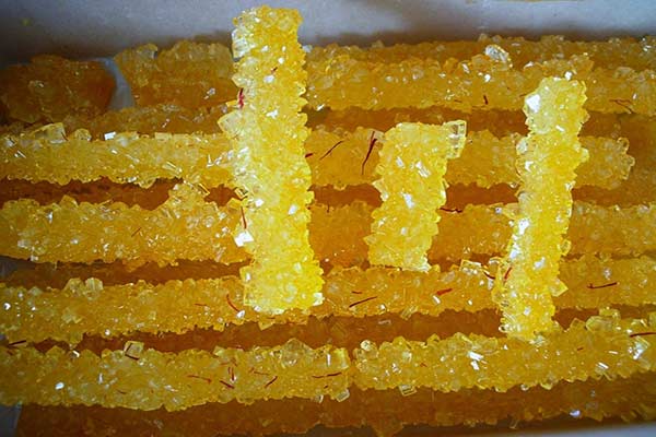 Rock candy factory in Iran - piradel rock candy